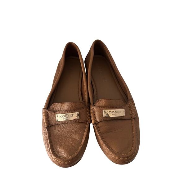 Coach | Shoes | Coach Light Browntan Fredrica Loafers | Poshmark